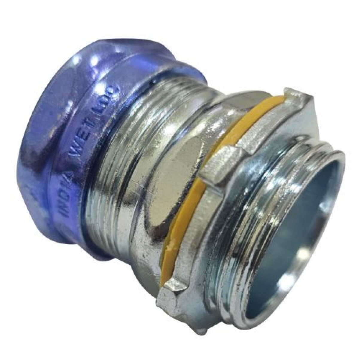 STEEL EMT CONNECTORS COMPRESSION TYPE & RAIN-TIGHT