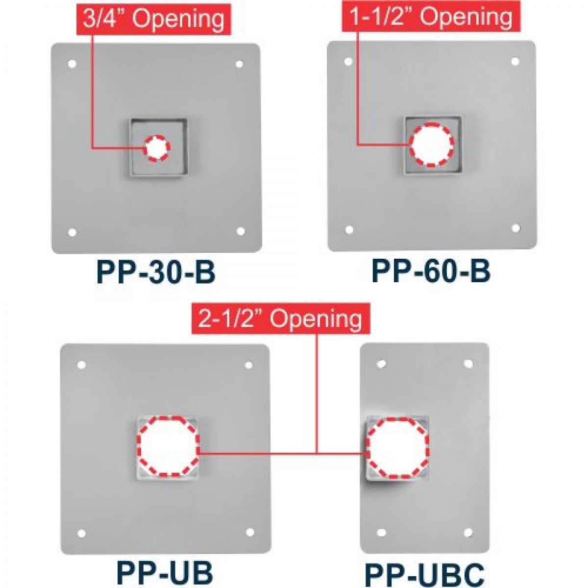 POWER PEDESTALS & BASES