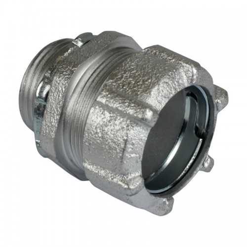 MALLEABLE IRON THREADLESS RIGID CONNECTORS COMPRESSION TYPE